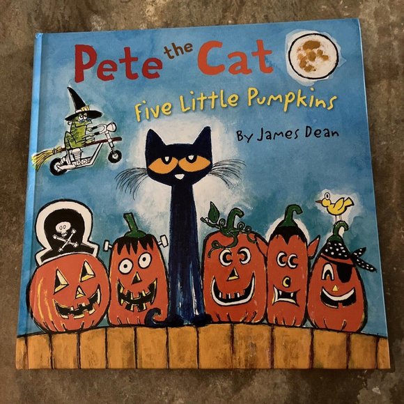 Toys | Pete The Cat Pete The Cat Five Little Pumpkins A Halloween Book ...